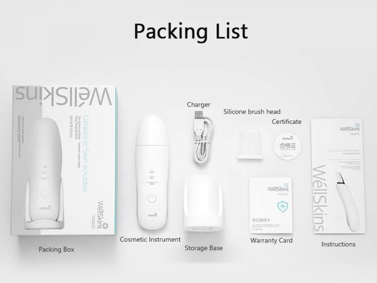 دستگاه اسکراب صورت شیائومی Xiaomi WellSkins Ultrasonic Skin Scrubber WX ...