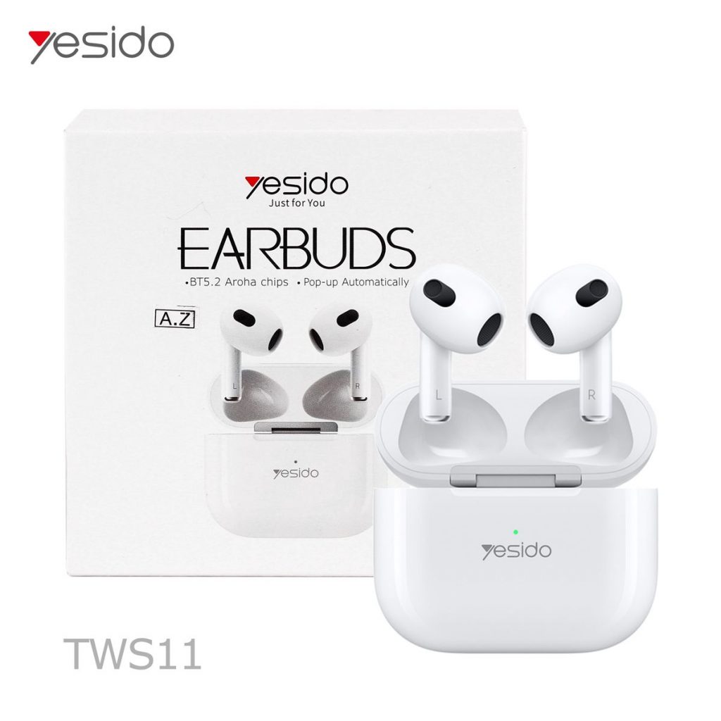 هندزفری بلوتوث یسیدو مدل YESIDO Bluetooth Earbuds TWS11 – فروشگاه لیان کلاسیک | Lian Classic