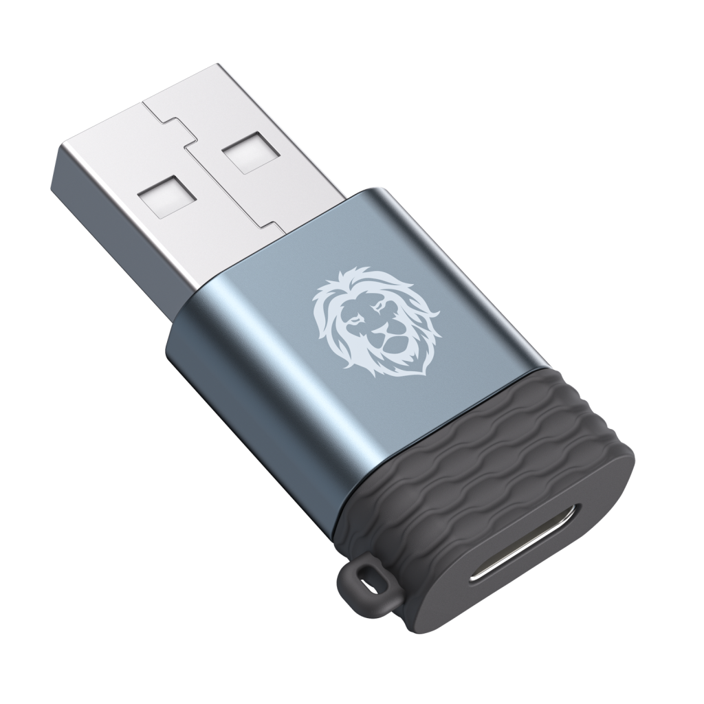 مبدل یو اس بی به تایپ سی گرین لاین مدل Green Lion Type-C to USB ...